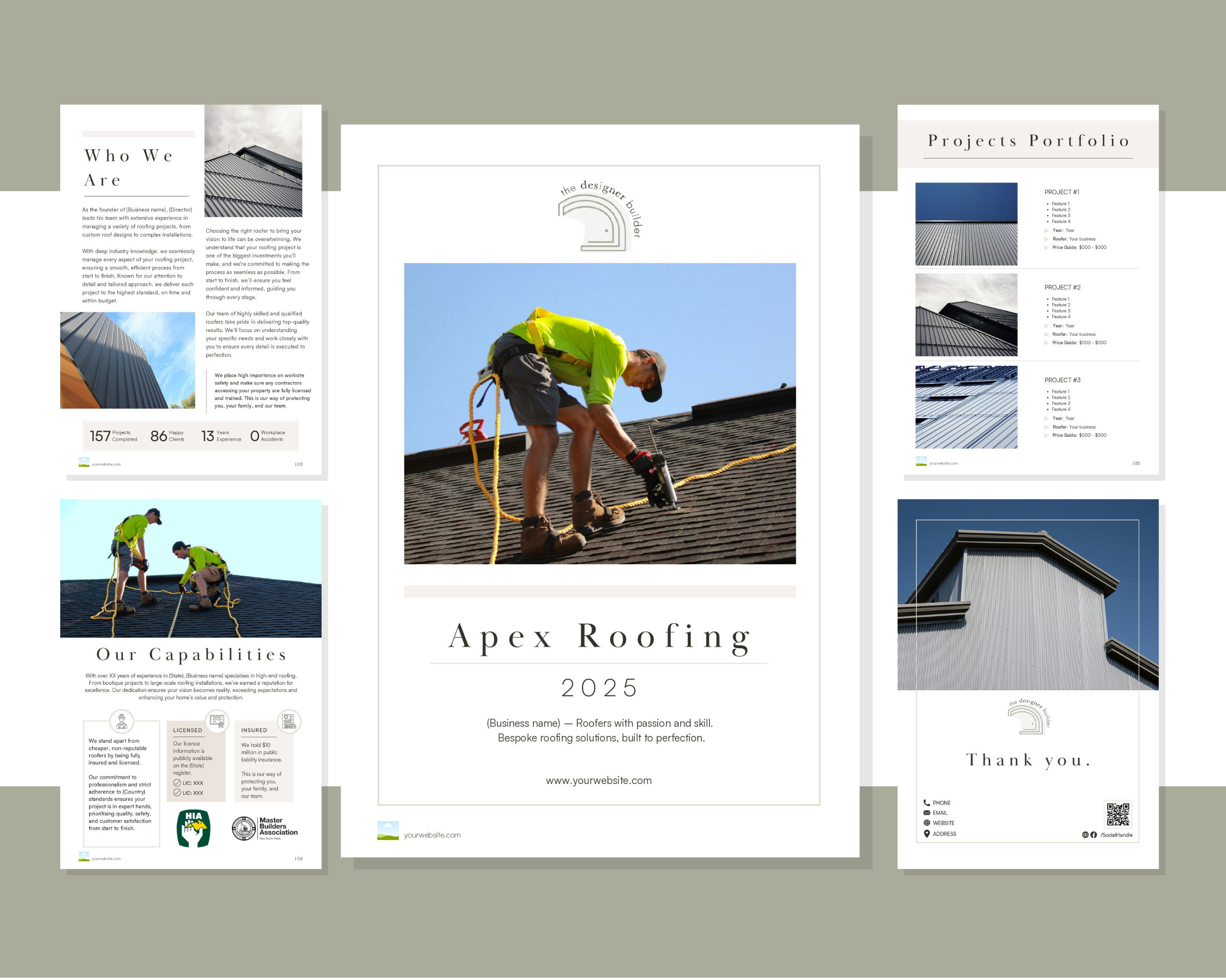 Roofers Templates