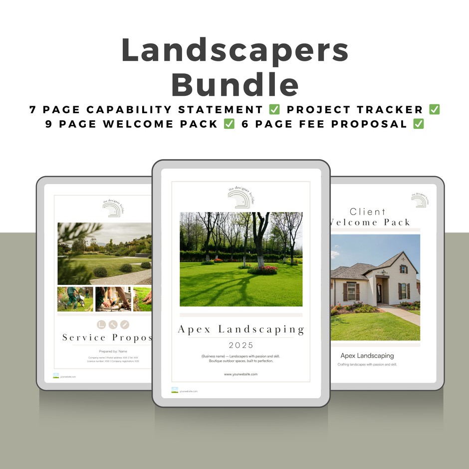 Landscapers Templates
